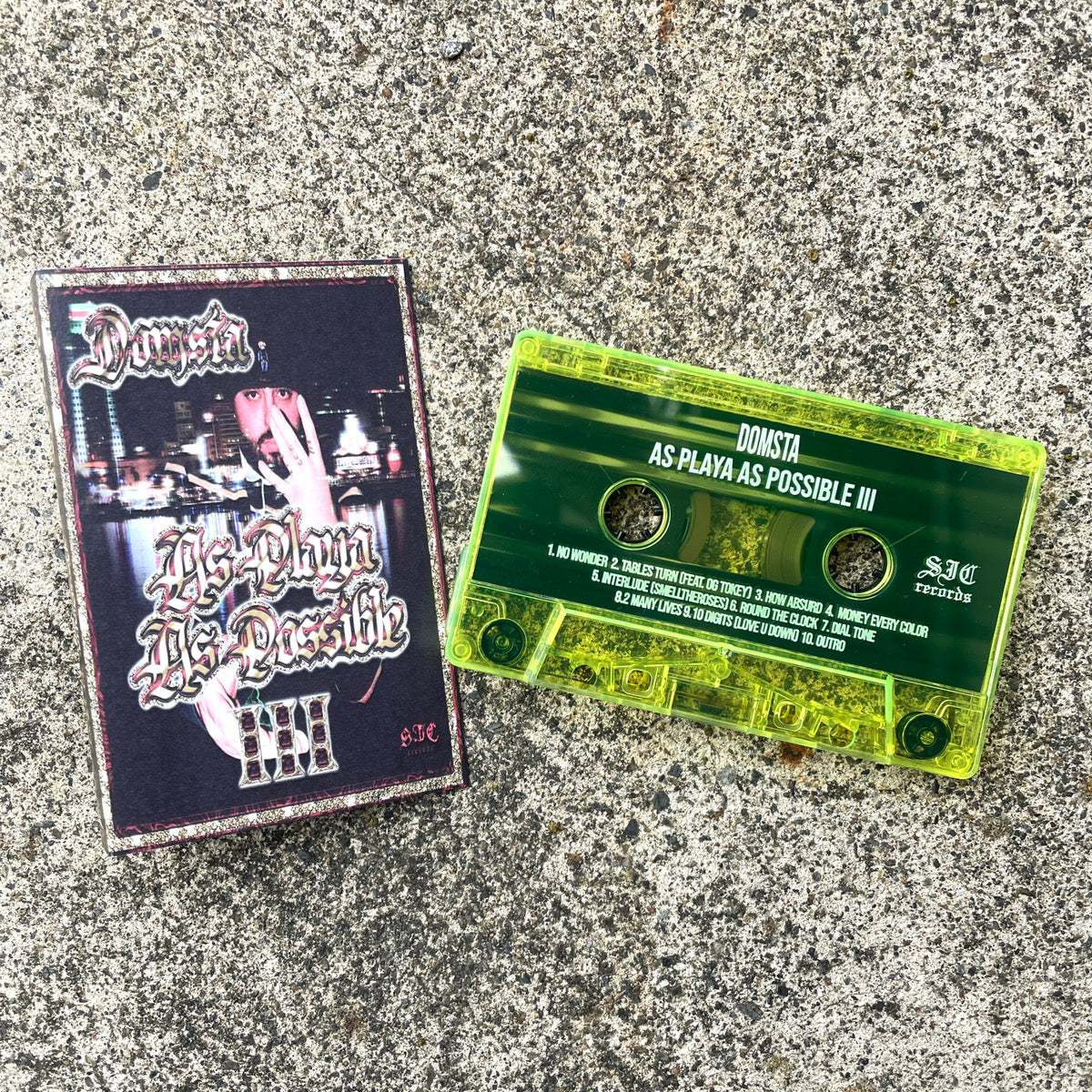 AS PLAYA AS POSSIBLE 3【TAPE】- DOMSTA – ODD TAPE